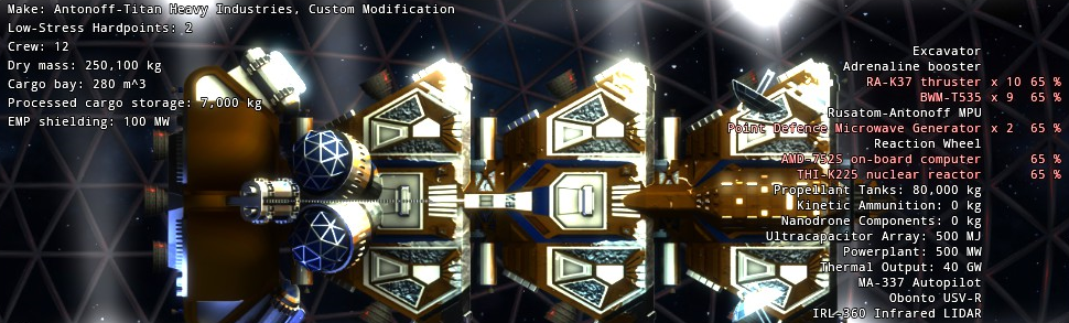 K225 (modified) - ΔV: Wiki